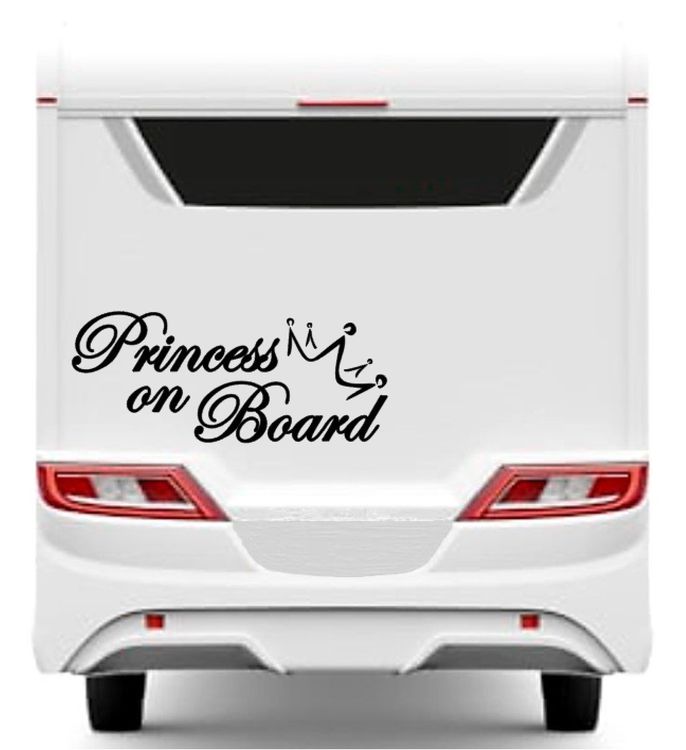 Fahrzeug Aufkleber Auto Wohnmobil VW Camper Princess (Neu und ...