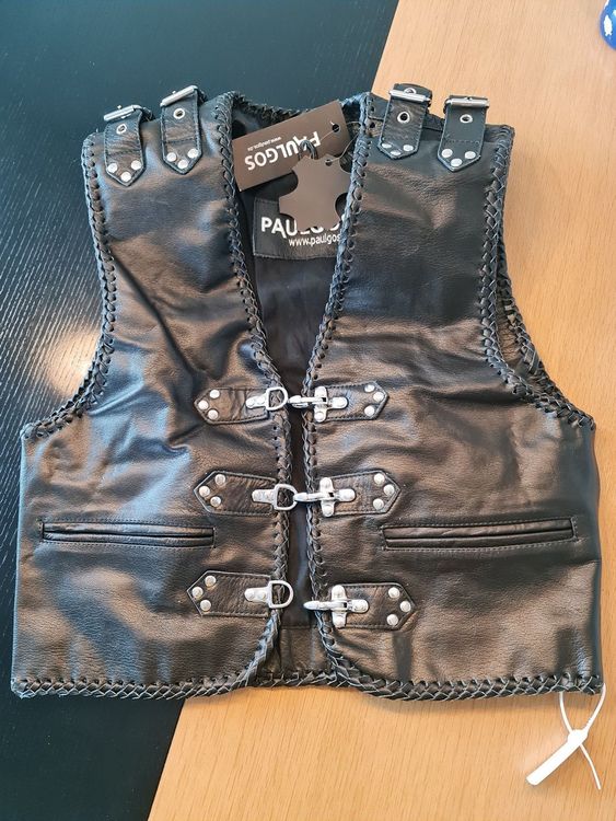 Lederweste Weste Kutte Biker Rocker Motorrad | Kaufen auf Ricardo
