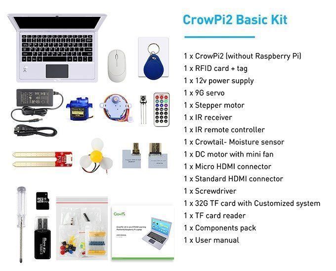 CrowPi2 - All in One Raspberry Pi Laptop (Gebraucht) in Eyholz für CHF ...