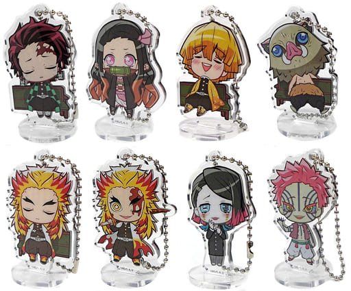 Demon Slayer Acryl Figuren 8er Set (Neu (gemäss Beschreibung)) in ...