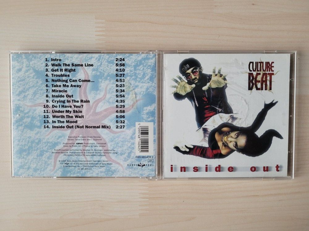 Culture Beat - Inside Out CD 1995 (Gebraucht) in Nebikon für CHF 1 ...
