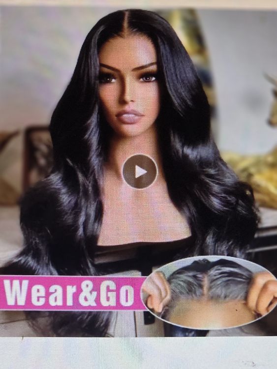 Perruque indétectable sans colle, prête à poser100% humain (Neu und ...