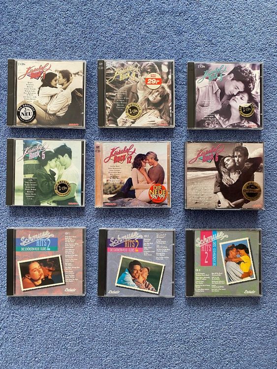 6 x Doppel-CD Kuschelrock und 3 x CD Schmuse-Hits | Kaufen auf Ricardo