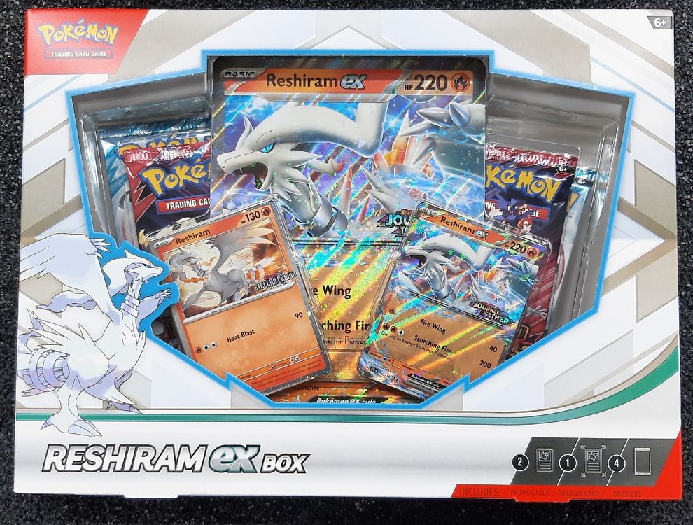 Coffret Pokémon Reshiram EX - Neuf 🔥🤩🔥 (Neuf avec emballage d'origine ...