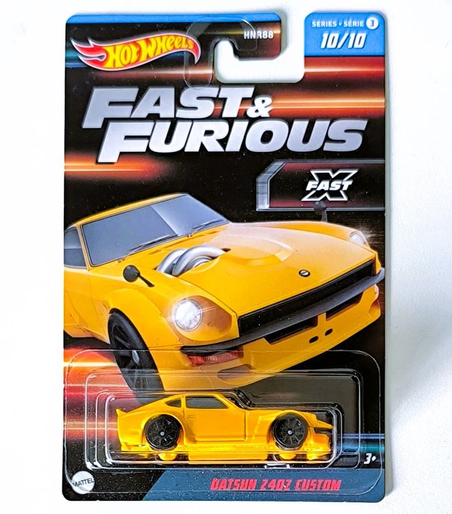 Hot Wheels Fast & Furious / Datsun 240Z Custom / X Fast (Neu und ...