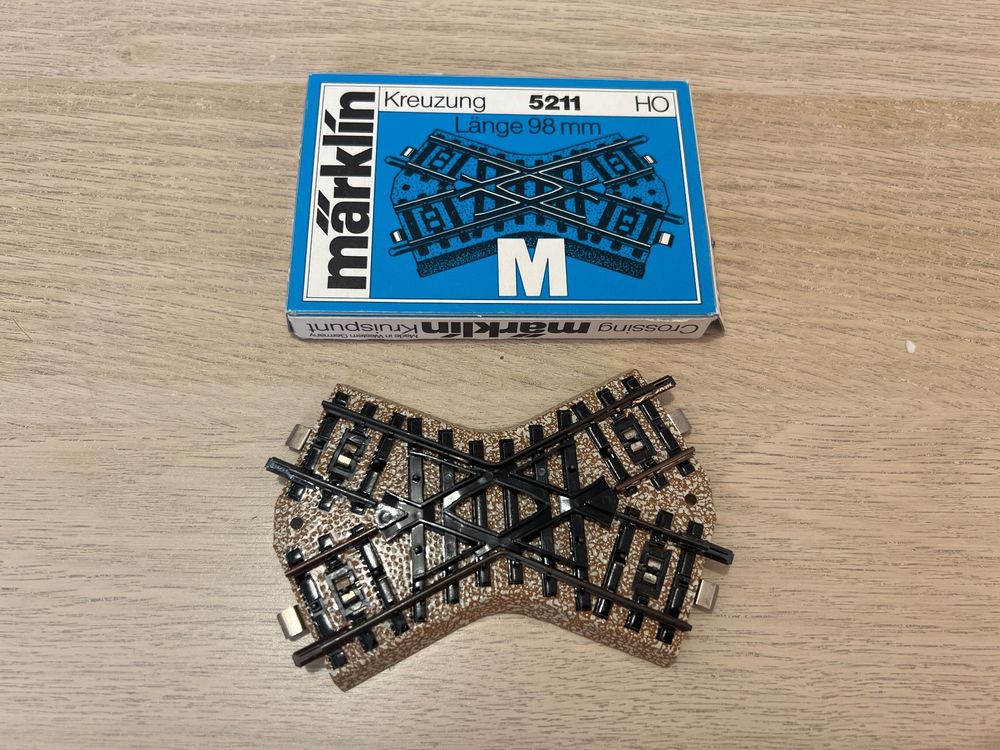 Märklin 5211 Kreuzung M H0 OVP NEU | Kaufen auf Ricardo