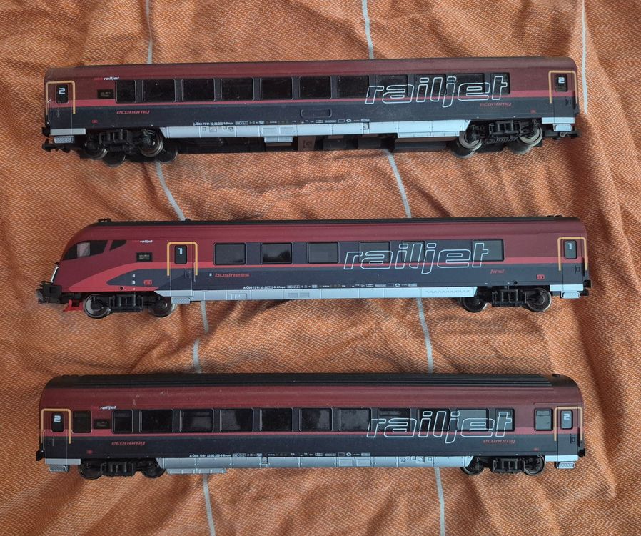 PIKO H0 Railjet Zug-Set, 3-teilig, (Gebraucht) in Rheinfelden für CHF ...