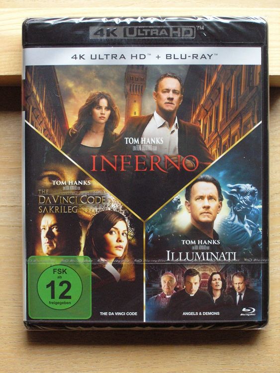 THE DAVINCI CODE SAKRILEG TRILOGIE 4K / 6-DISC SET (NEU) | Kaufen auf Ricardo