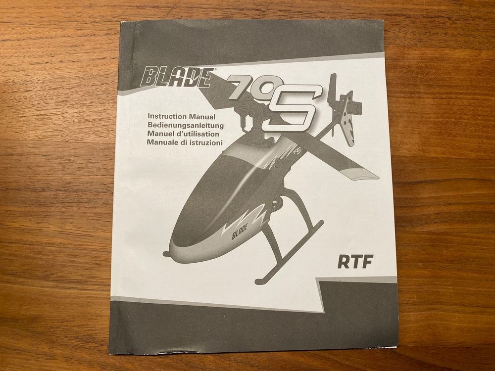 Helikopter Blade 70 S (Gebraucht) in für CHF 2 – mit Lieferung auf ...