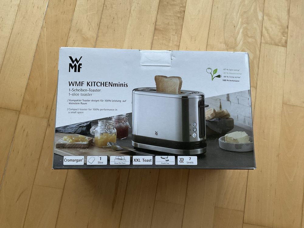 WMF Kitchen minis, 1-Scheiben-Toaster NEU (Neu und originalverpackt) in ...