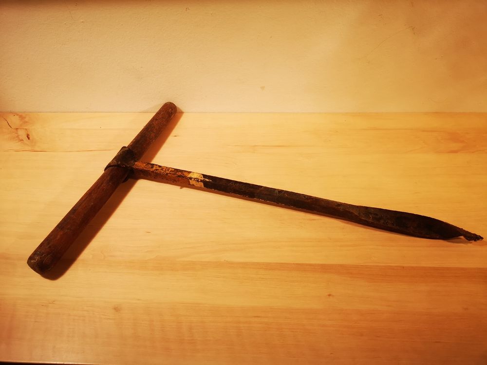Antiker Holzbohrer, Handbohrer, Zimmermannsbohrer Anker (Gebraucht) in ...