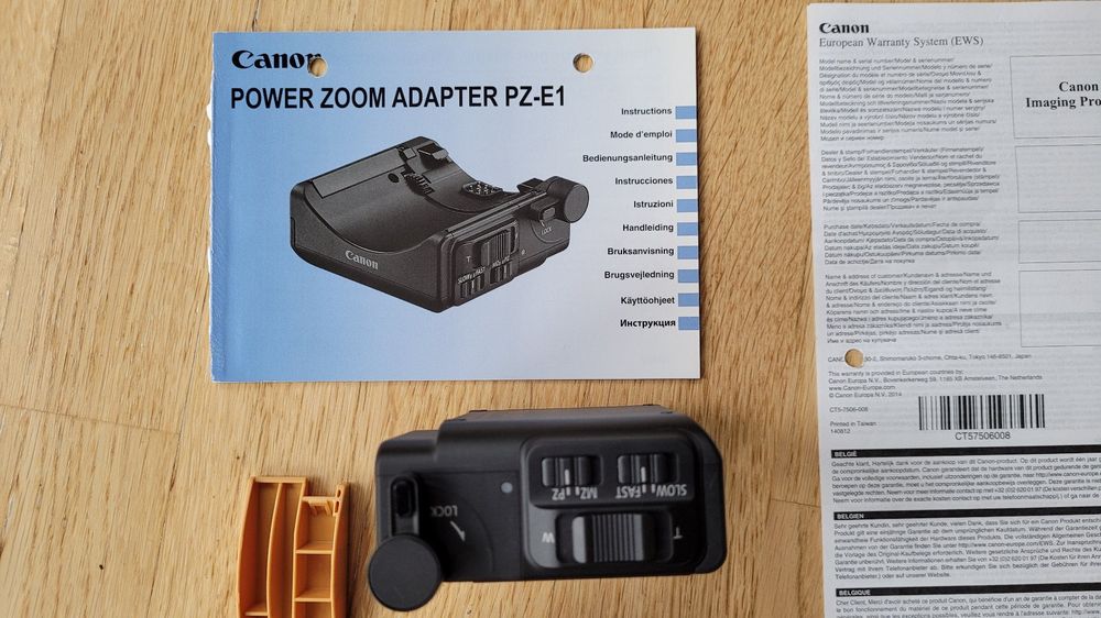 CANON Power Zoom Adapter PZ-E1 (Neu und originalverpackt) in Therwil ...
