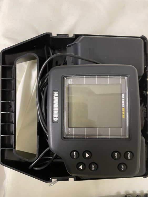 Humminbird Wide Portable Fischfinder Echolot Top Zustand (Gebraucht) in ...