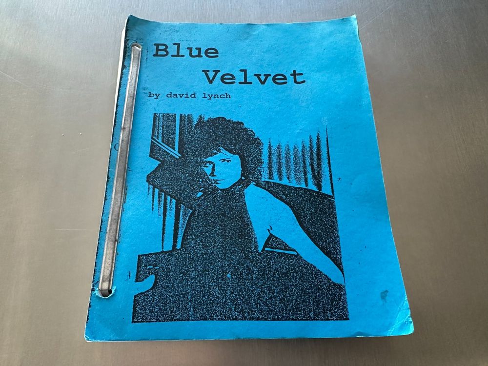 BLUE VELVET - DAVID LYNCH - SCRIPT ( COPIE ?? ) (Gebraucht) in Sion für ...
