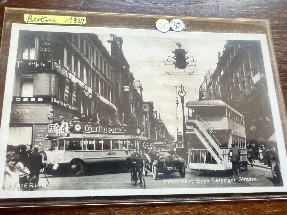 Carte Postale Ancienne Berlin 1929 - Friedrichstrasse! (D'occasion) à ...
