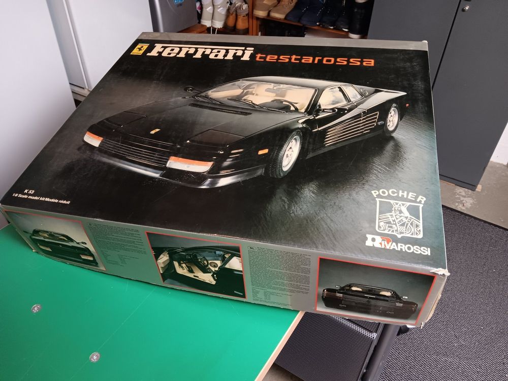 Pocher K53 Baukasten Ferrari Testarossa Black Star | Kaufen auf Ricardo