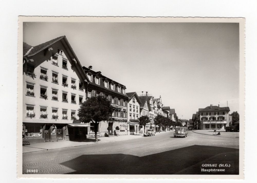 Gossau SG Hauptstrasse Auto 1940 | Kaufen auf Ricardo