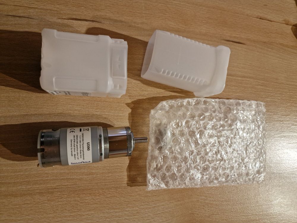 Servonaut Motor Getribemotor 7,2 V 390U/min Welle 6mm (Neu und ...