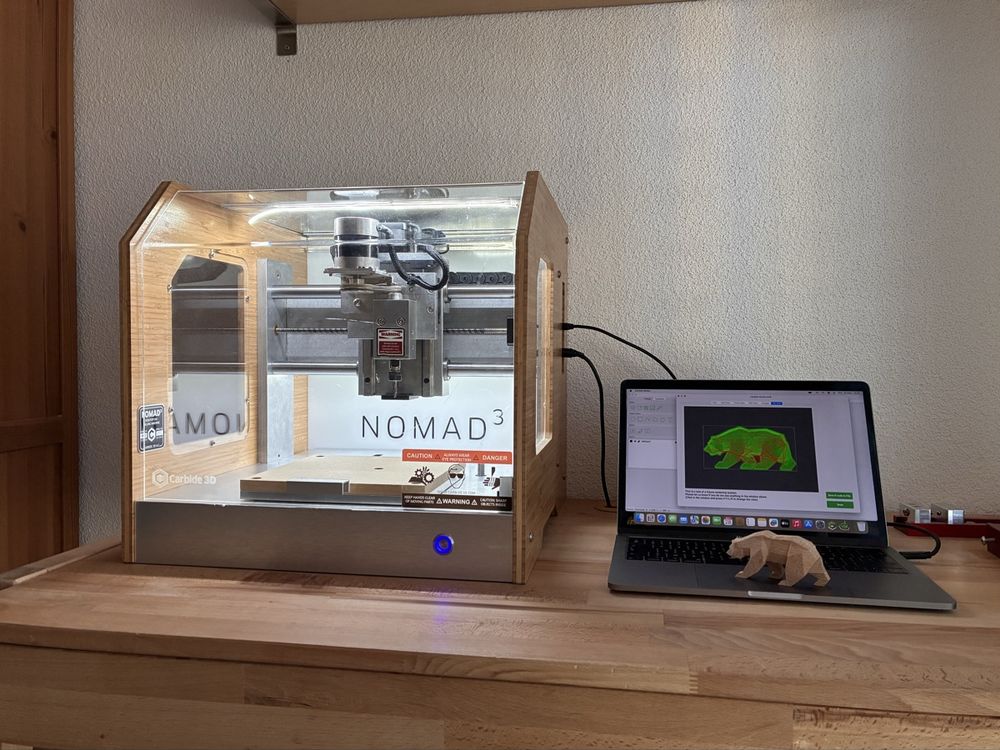 Desktop CNC Carbide Nomad 3 + MacBook Pro (D'occasion) à Fribourg pour ...