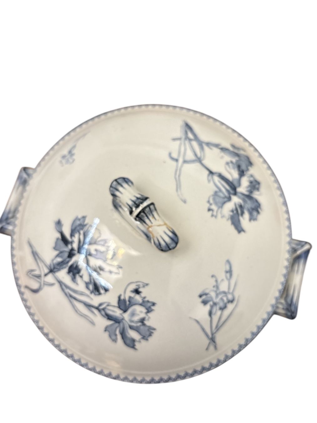 Antike Suppenschüssel / Terrine – Sarreguemines – Ø 24,5 cm (Gebraucht ...