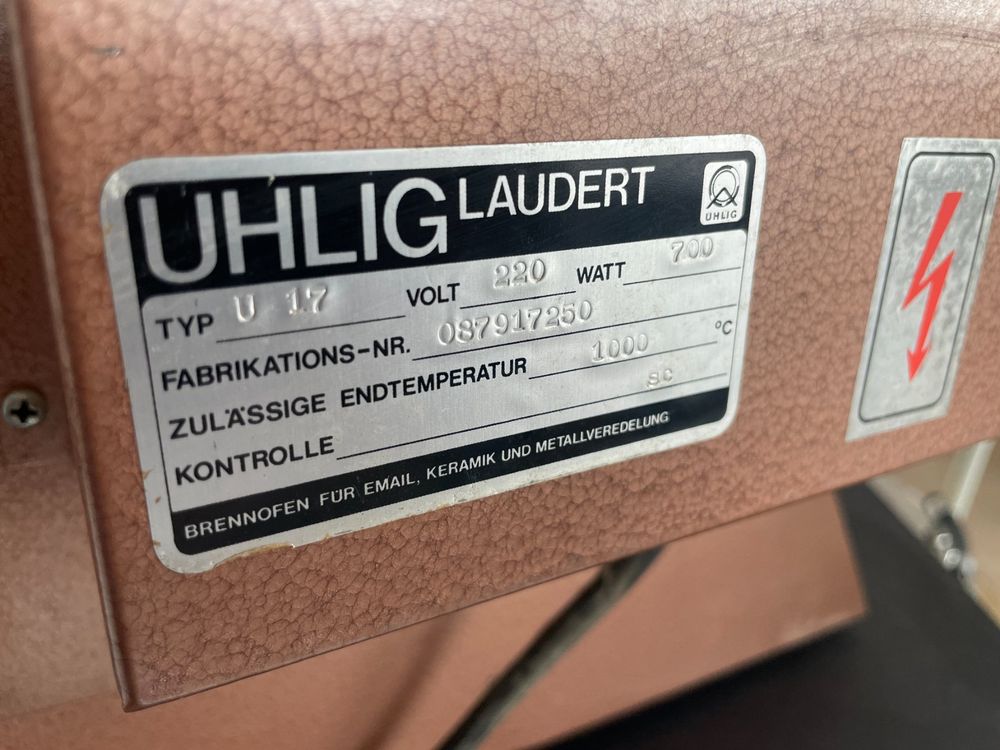 Uhlig Brennofen U17 (Gebraucht) in Affoltern am Albis für CHF 116 – mit ...