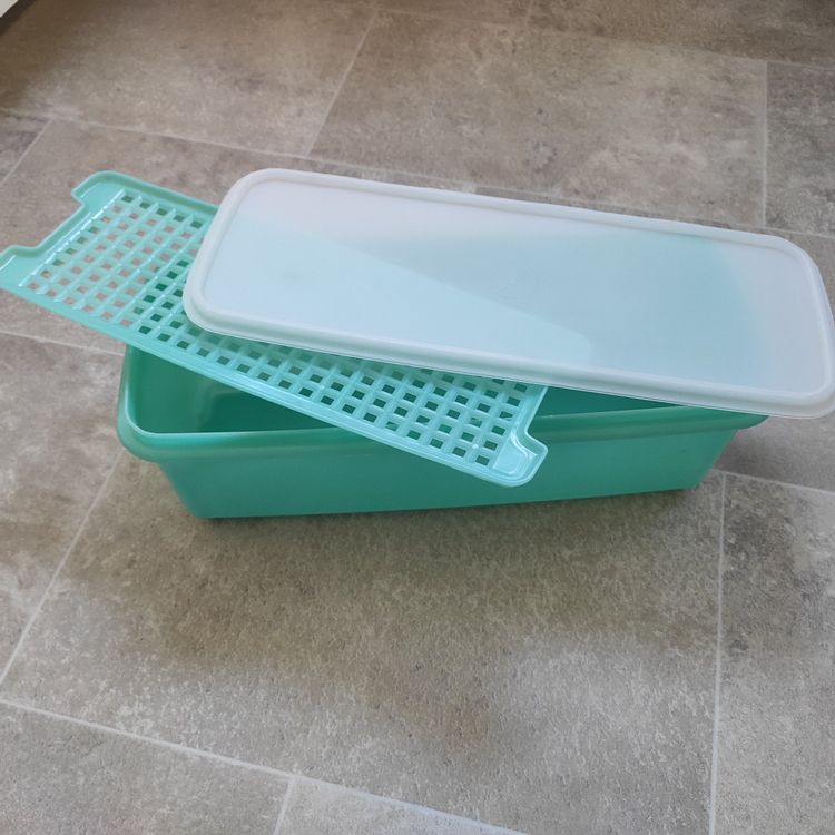 Behälter eckig mit Gitter Tupperware | Kaufen auf Ricardo