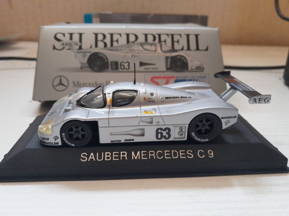 Sauber C9 Weltmeister / Le Mans Sieger 1989 Mercedes Box (Neu und ...