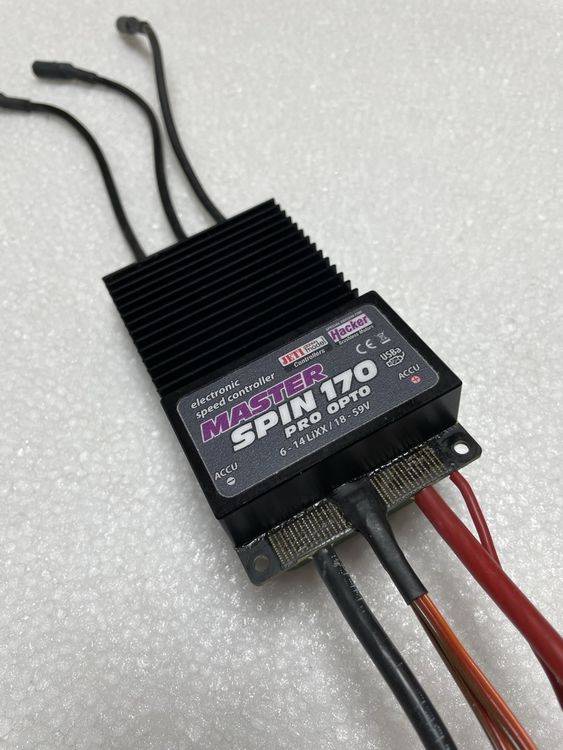 Speed controller JETI masterSPIN 170 pro + box | Kaufen auf Ricardo