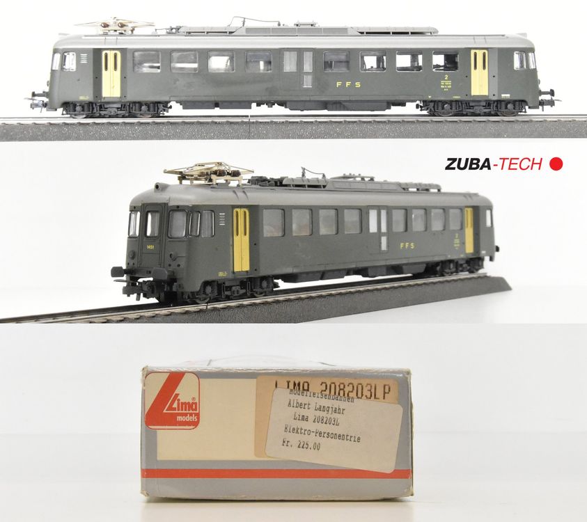 Lima 208203 Triebwagen RBe 4/4 SBB GS Analog mit OVP (Gebraucht) in St. Gallen für CHF 50 – mit ...