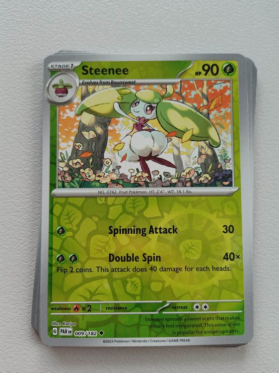 Steenee Reverse Holo - Paradox Rift Pokemon | Comprare su Ricardo