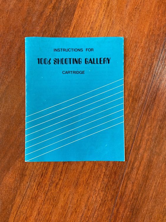 Radofin - Retro Game Anleitung - 1006 Shooting Gallery | Kaufen auf Ricardo