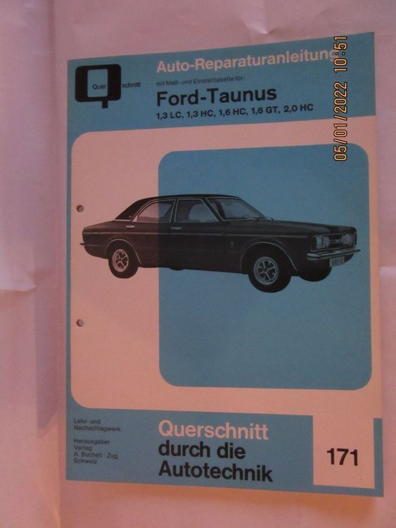 Autorep.Anleitung Ford Taunus (Neu (gemäss Beschreibung)) in Rüdlingen ...