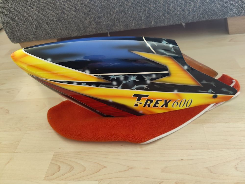 Canopy T-Rex 600 mit Glasfaserverstärkung und Schutzhülle (Neu (gemäss ...