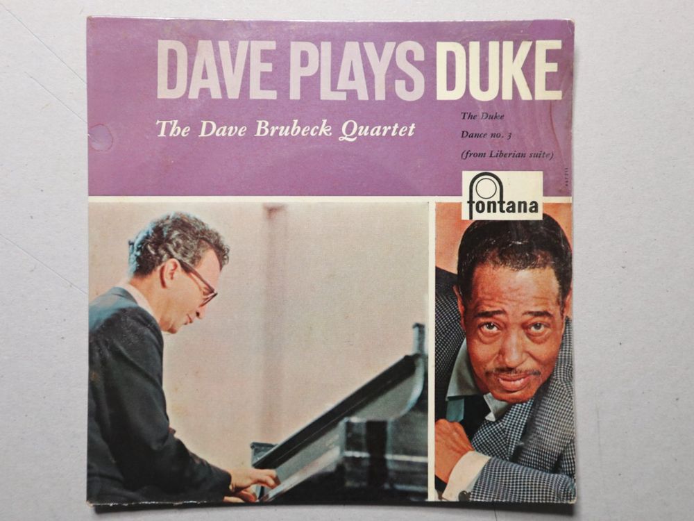 Vinyl Single Dave Brubeck Quartett The Duke für Jukebox (Gebraucht) in ...