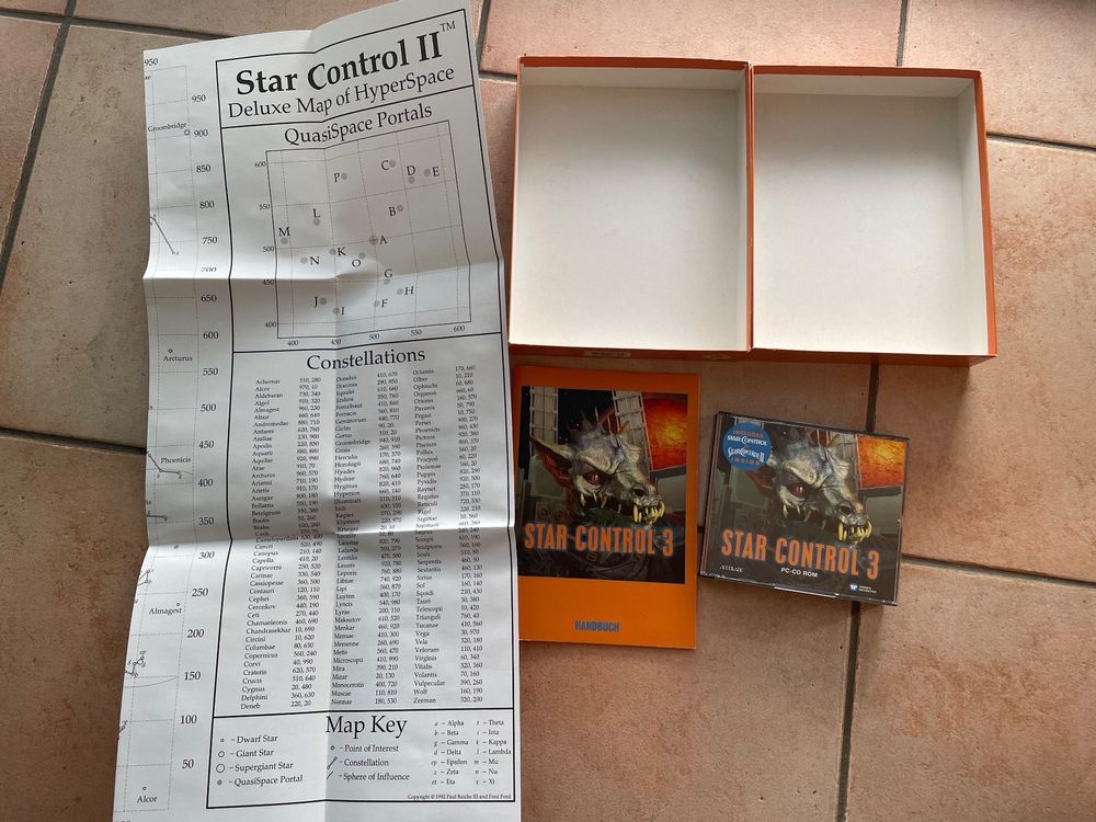 Star Control 1, 2 und 3 PC Big Box Sammlerzustand Retro | Kaufen auf ...