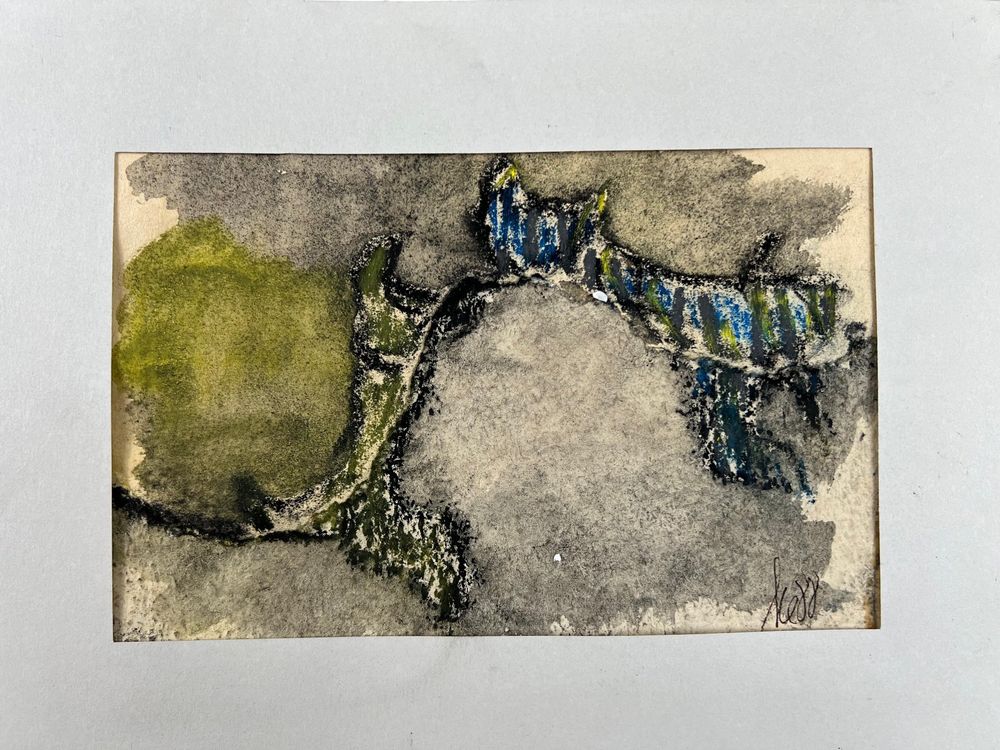 Alfons J. Keller (1924 -2003) Abstrakte Mischtechnik (Gebraucht) in Neuhausen am Rheinfall für ...