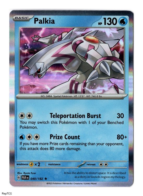 Paradox Rift Palkia Holo 040/182 EN | Kaufen auf Ricardo