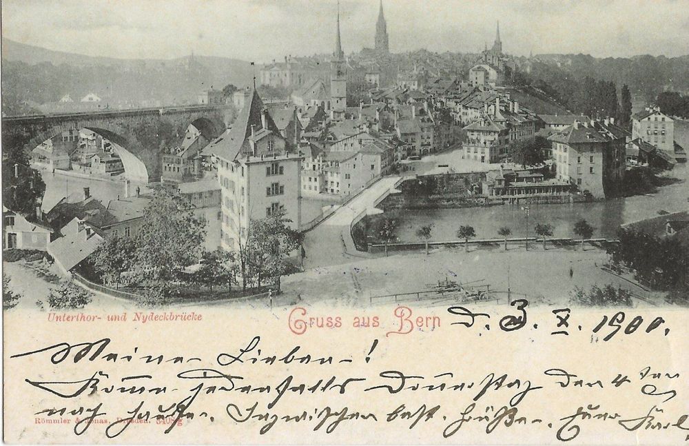 Gruss aus Bern, 1900 | Kaufen auf Ricardo