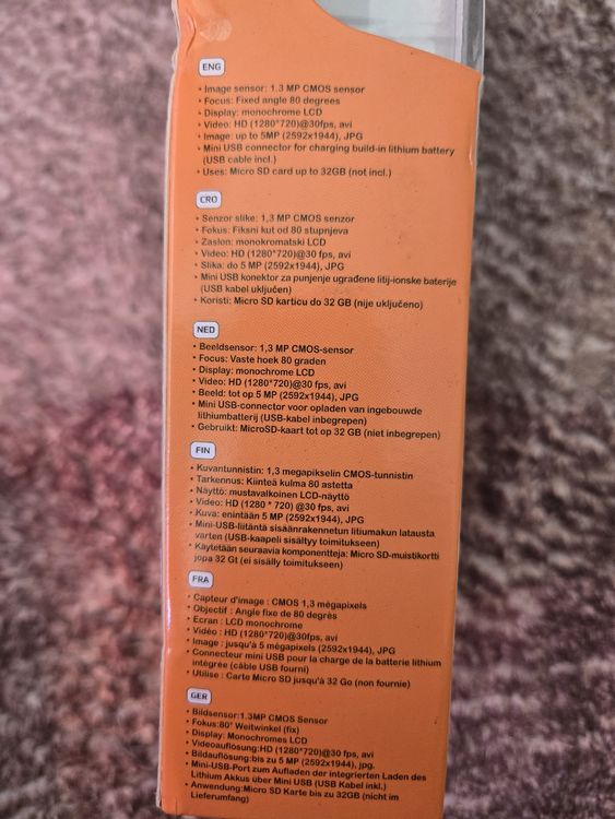 Denver AC-1300 HD Action Cam 720P – 5MP (Neu (gemäss Beschreibung)) in ...