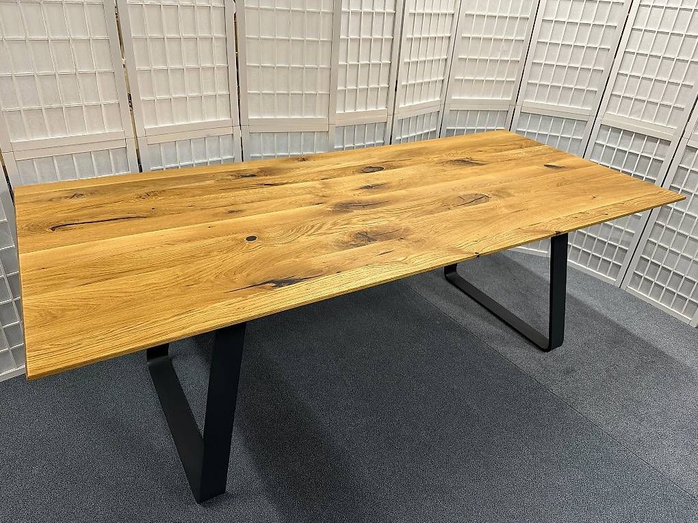 Tisch Wimmer ZWEIGL Z51 Asteiche Wildeiche Epoxidharz 220 cm (Neu ...