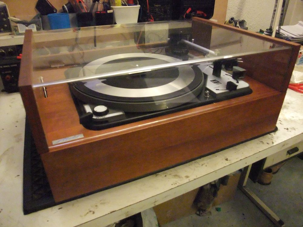 Dual HI-FI Plattenspieler 1019 in der seltenen Metz-Zarge (Gebraucht ...