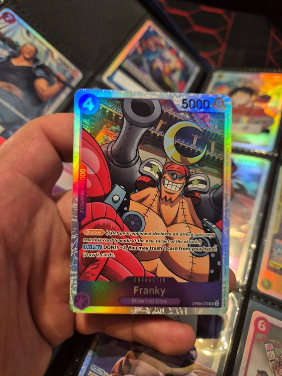 ONE PIECE CARD OP09-072 SR FRANKY (Neu (gemäss Beschreibung)) in Rolle für CHF 0.5 – mit ...