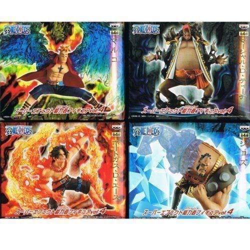 One Piece Super Effect vol.4 complet lot de 4 figurines (Gebraucht) in ...