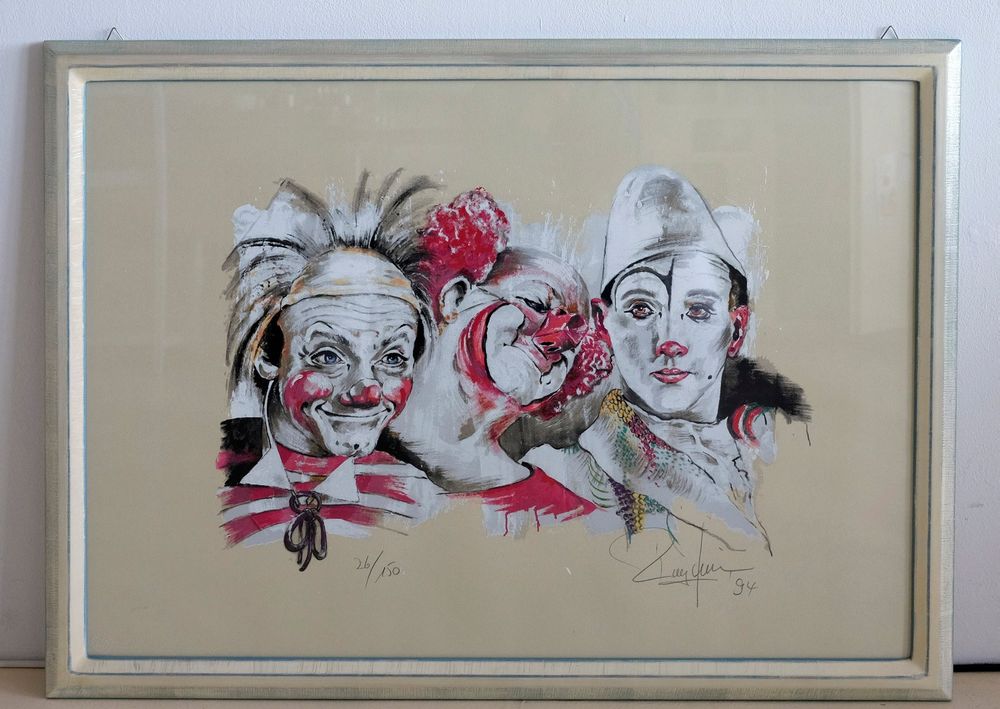 Rolf Knie Original Serigrafie 1994 (Gebraucht) in Zürich für CHF 2800 – nur Abholung auf Ricardo ...