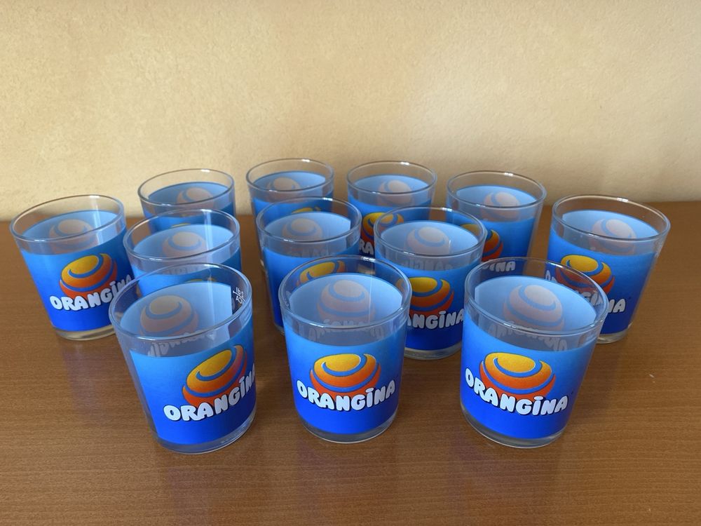 12 Orangina Gläser, 2dl, Vintage (Neu (gemäss Beschreibung)) in Laufen ...