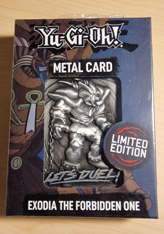 Yu-Gi-Oh Limited Metal Card Exodia Forbidden One (Neu und ...