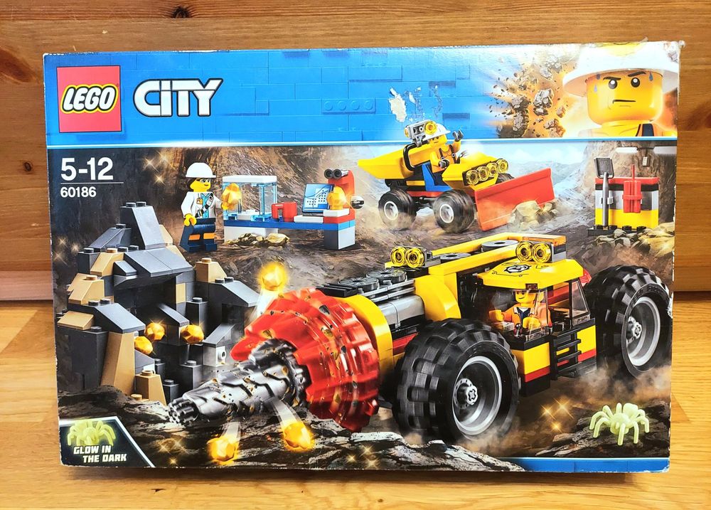 60186 Lego City Schweres Bohrgerät für den Bergbau (Neu und ...