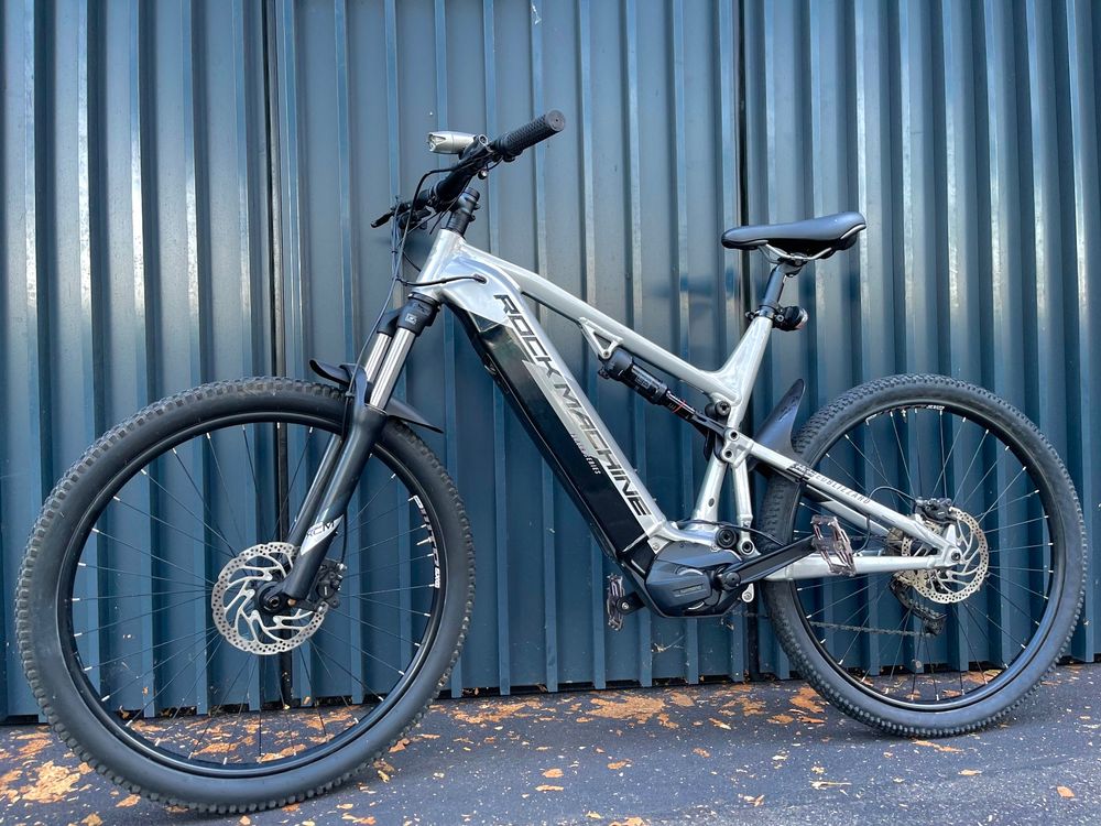 E-Bike E-Mountainbike ROCK MACHINE fully 27km/h MTB 27.5Zoll (Gebraucht ...