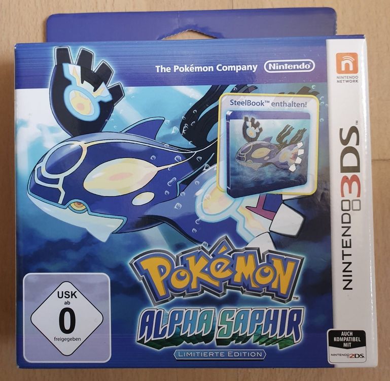 Pokemon Alpha Saphir Limited Edition 3DS | Kaufen auf Ricardo
