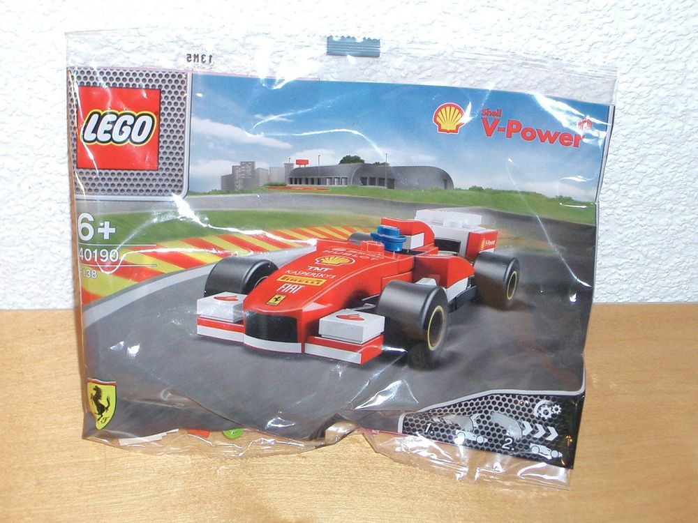 Lego - 40190 bis 40193 / Shell V-Power Ferrari Set / NEU!! (Neu und ...